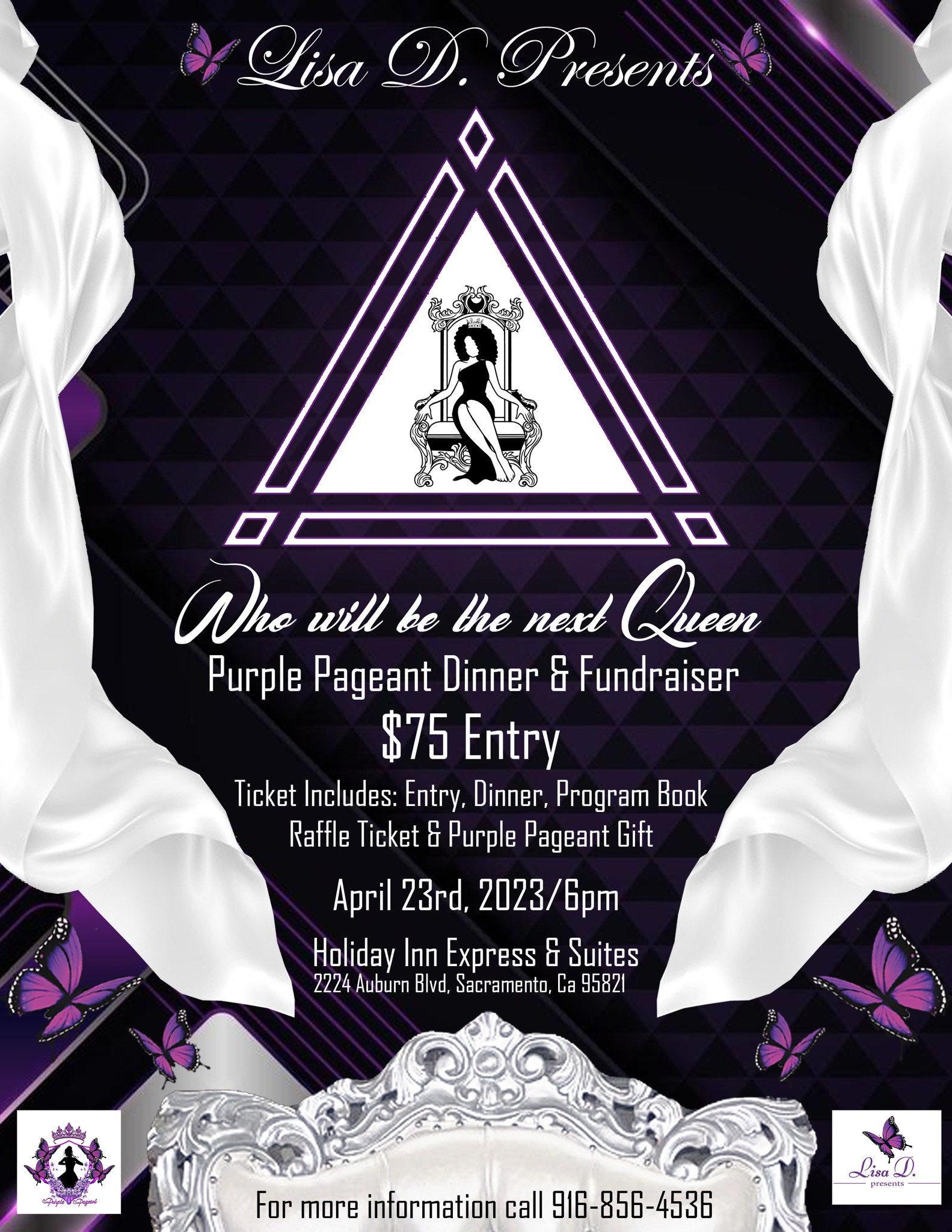 Purple Pageant – Lisa D Presents